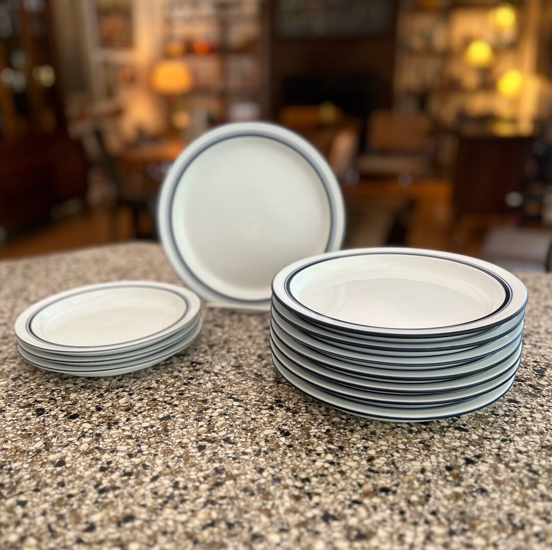 Christianshavn Blue Salad or Bread Butter Plate by Dansk Bistro Dansk ...