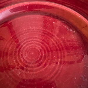 Sets of Colorstax Cranberry Plates, Bowls and Mugs by Metlox | Metlox ...