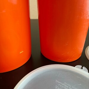 Pair of Orange 36 Oz. Beverage Containers by Tupperware | Vintage ...