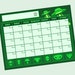 Alien UFO Monthly Calendar Printable, Downloadable Planner, Space ...