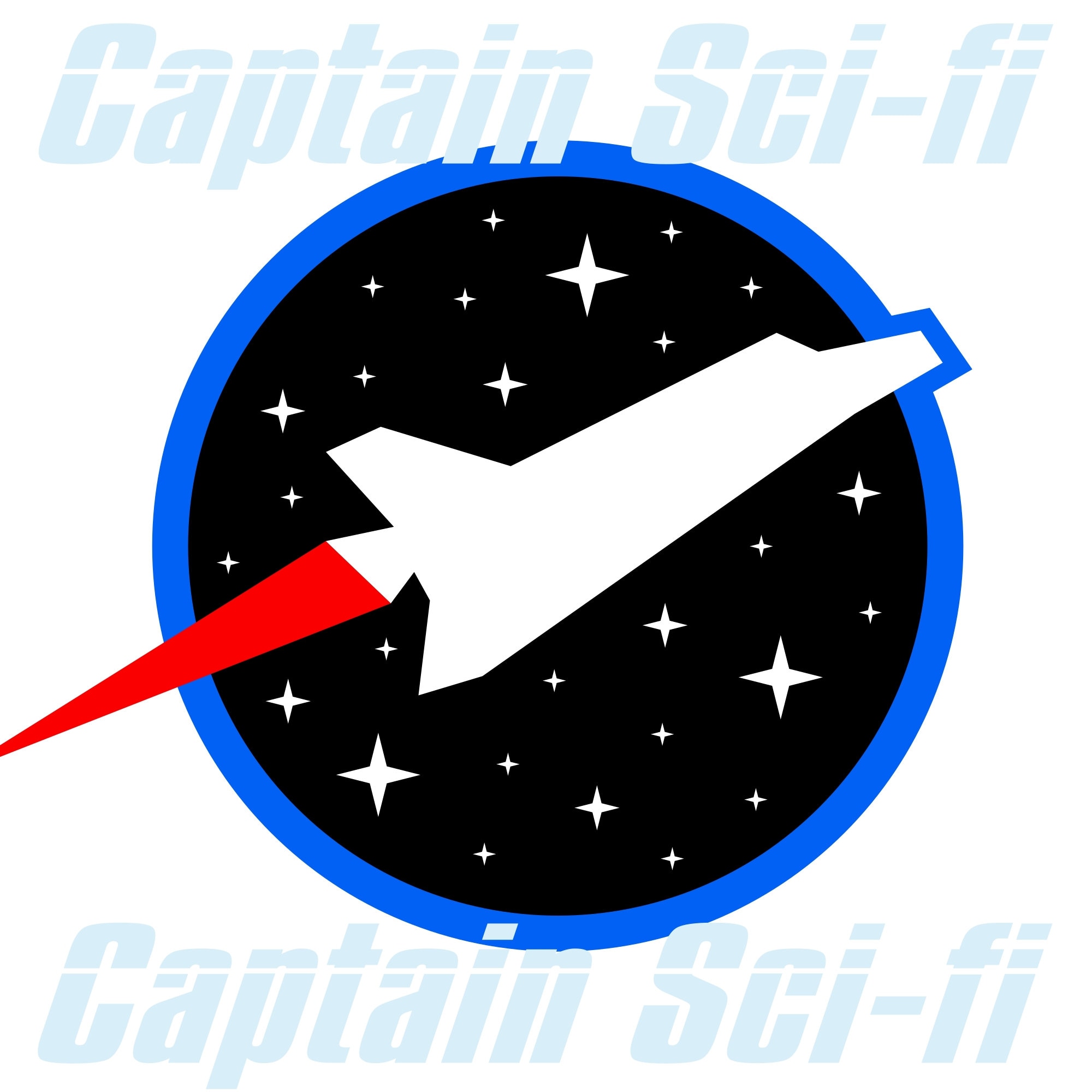 Spaceship Logo SVG Graphic, Cool Space Shuttle Transparent Vector ...