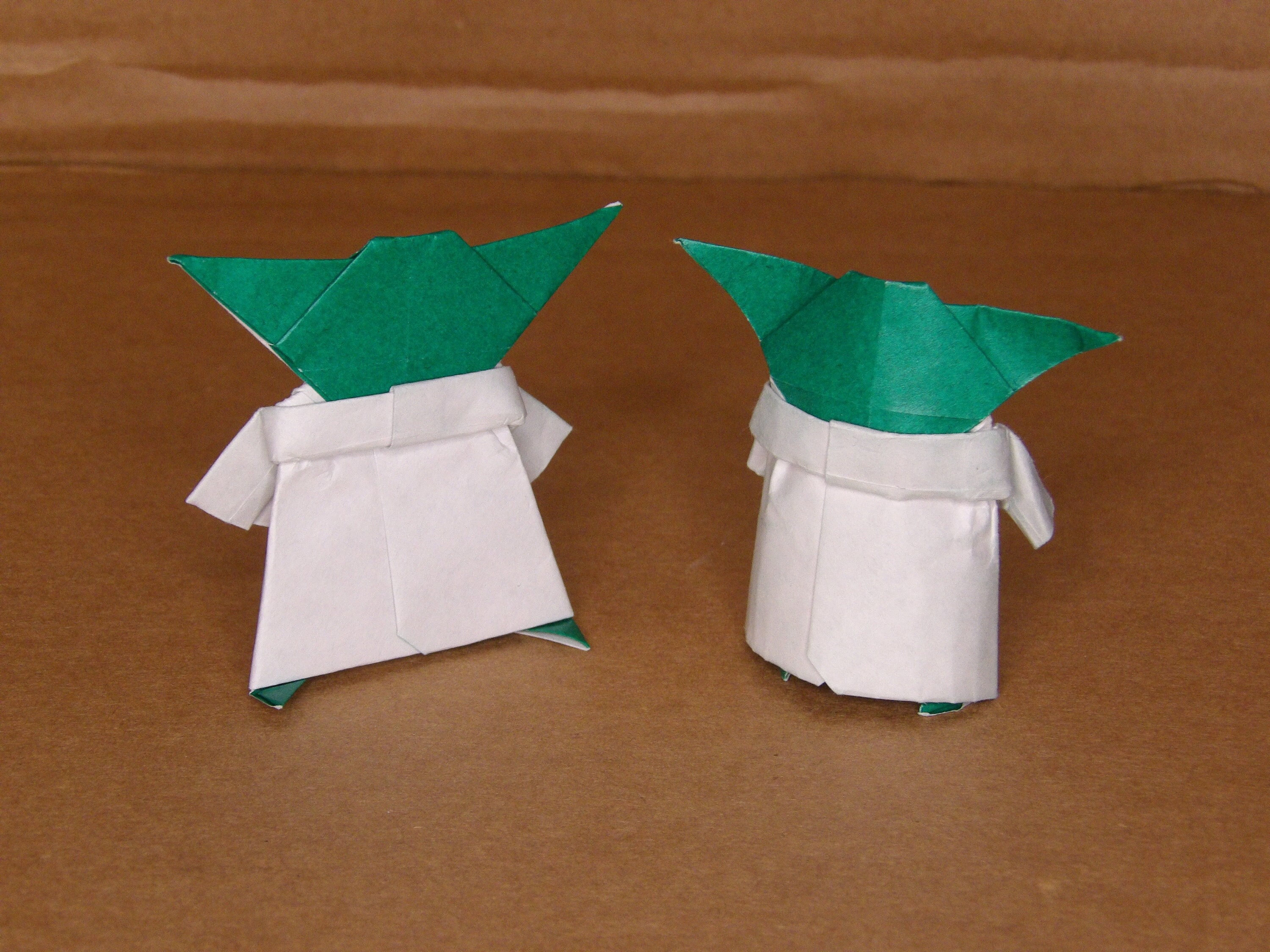 Origami Instructions Easy Yoda
