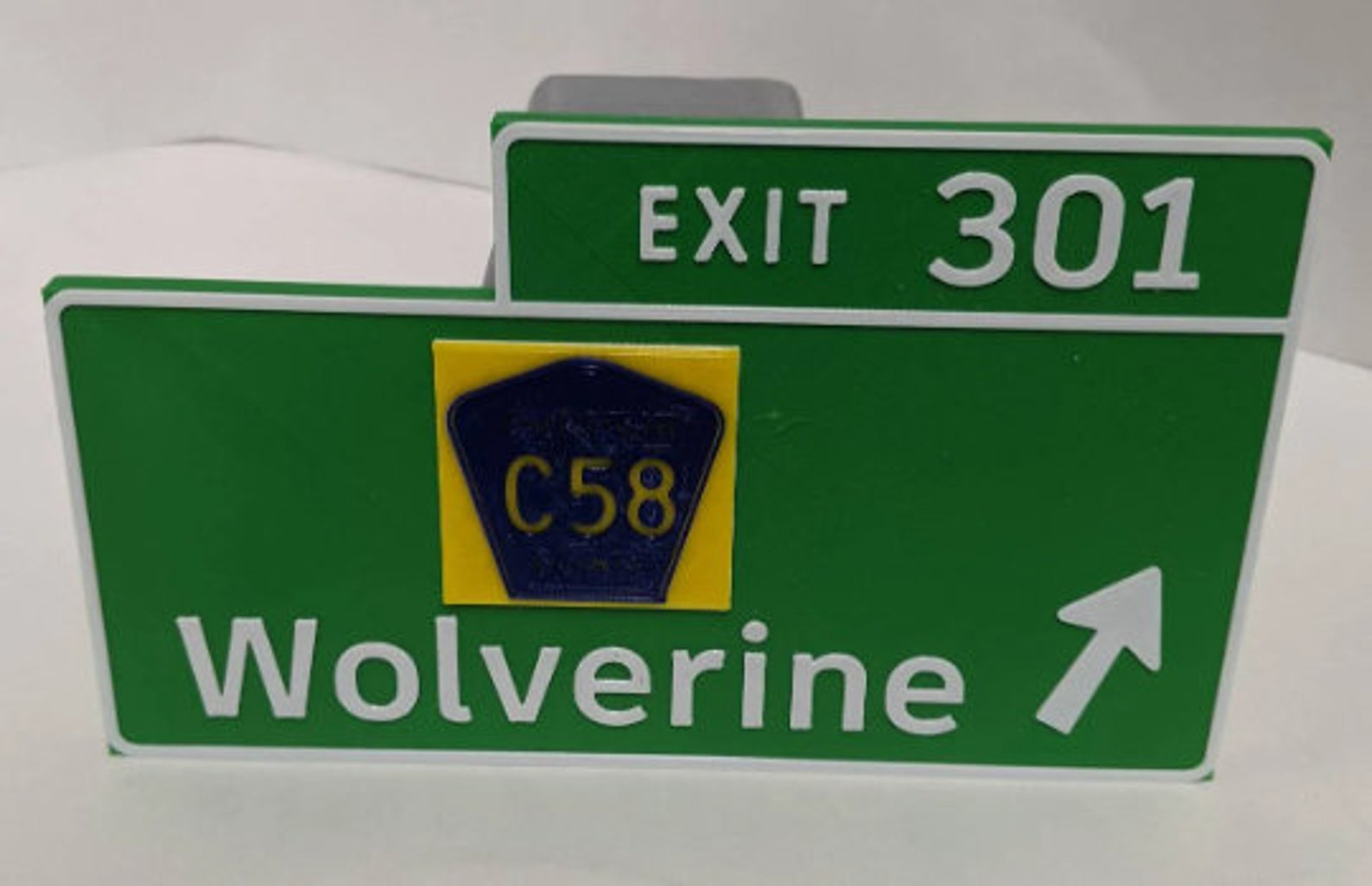 Exit Sign Hitch Covers - Etsy
