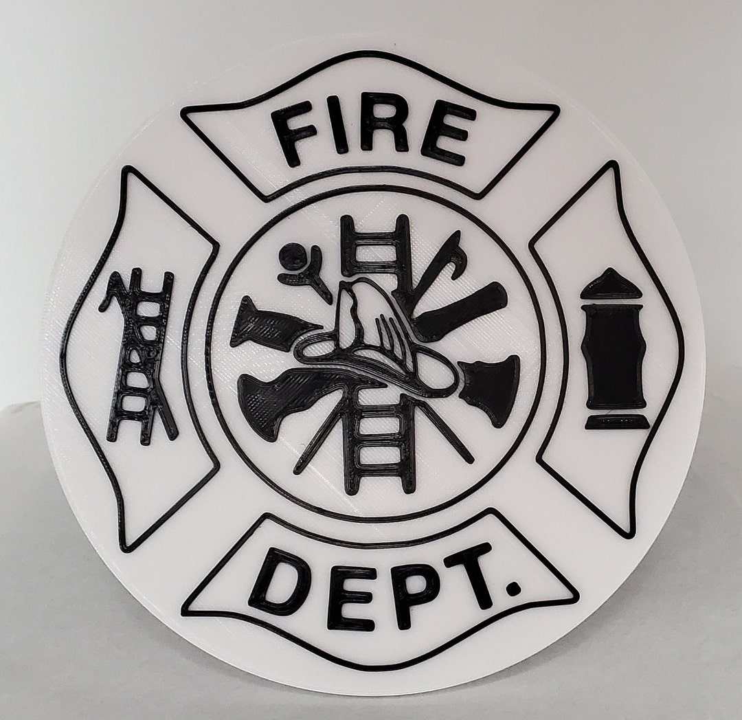 Fire Department Hitch Cover - Etsy
