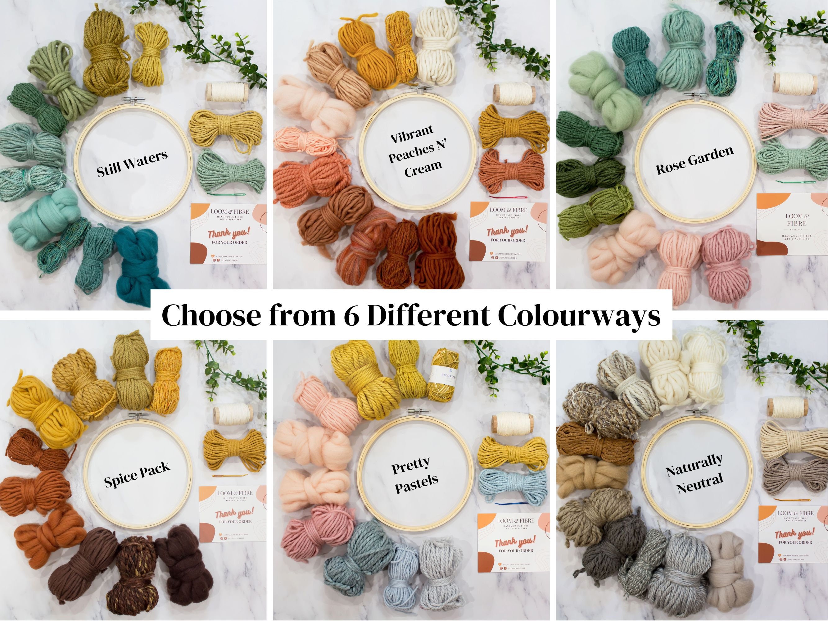 Circle Weaving Kit Round Weaving Starter Kit Beginner Weaving Kit 8 ...