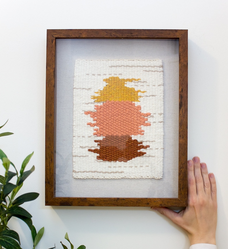 Framed Tapestry | Woven Tapestry | Woven Wall Art | Fiber Wall Decor ...