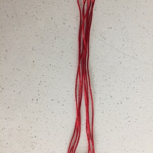 Sacred Red Waist Thread: Hindu Molathadu Amulet - Etsy