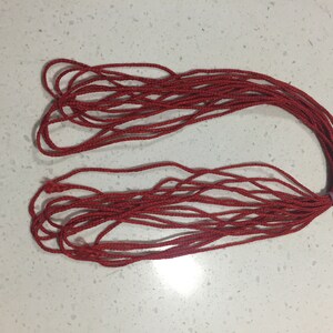 Sacred Red Waist Thread: Hindu Molathadu Amulet - Etsy