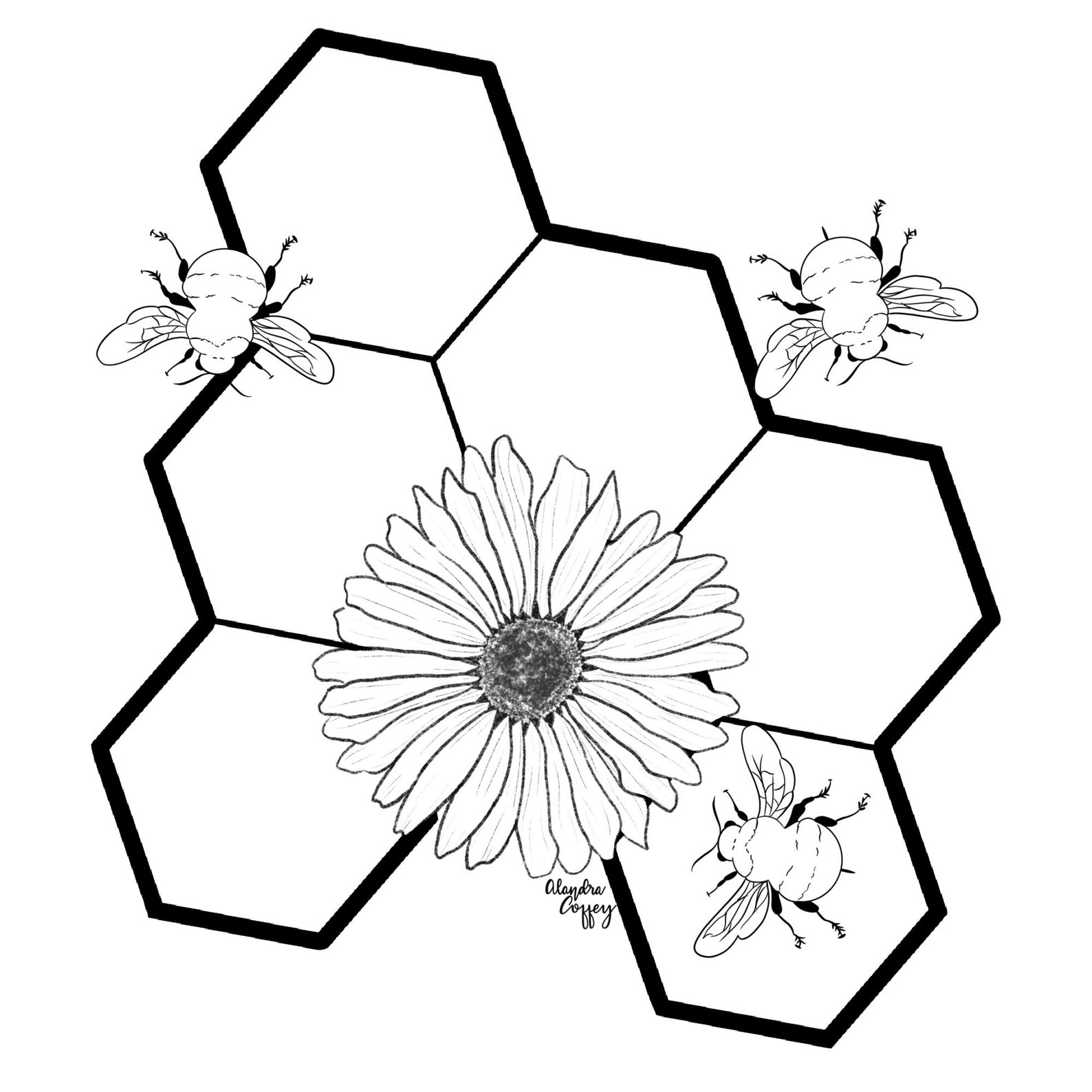 Bee Happy Coloring Page Collection - Etsy