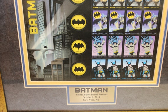 Batman And Robin Stamps