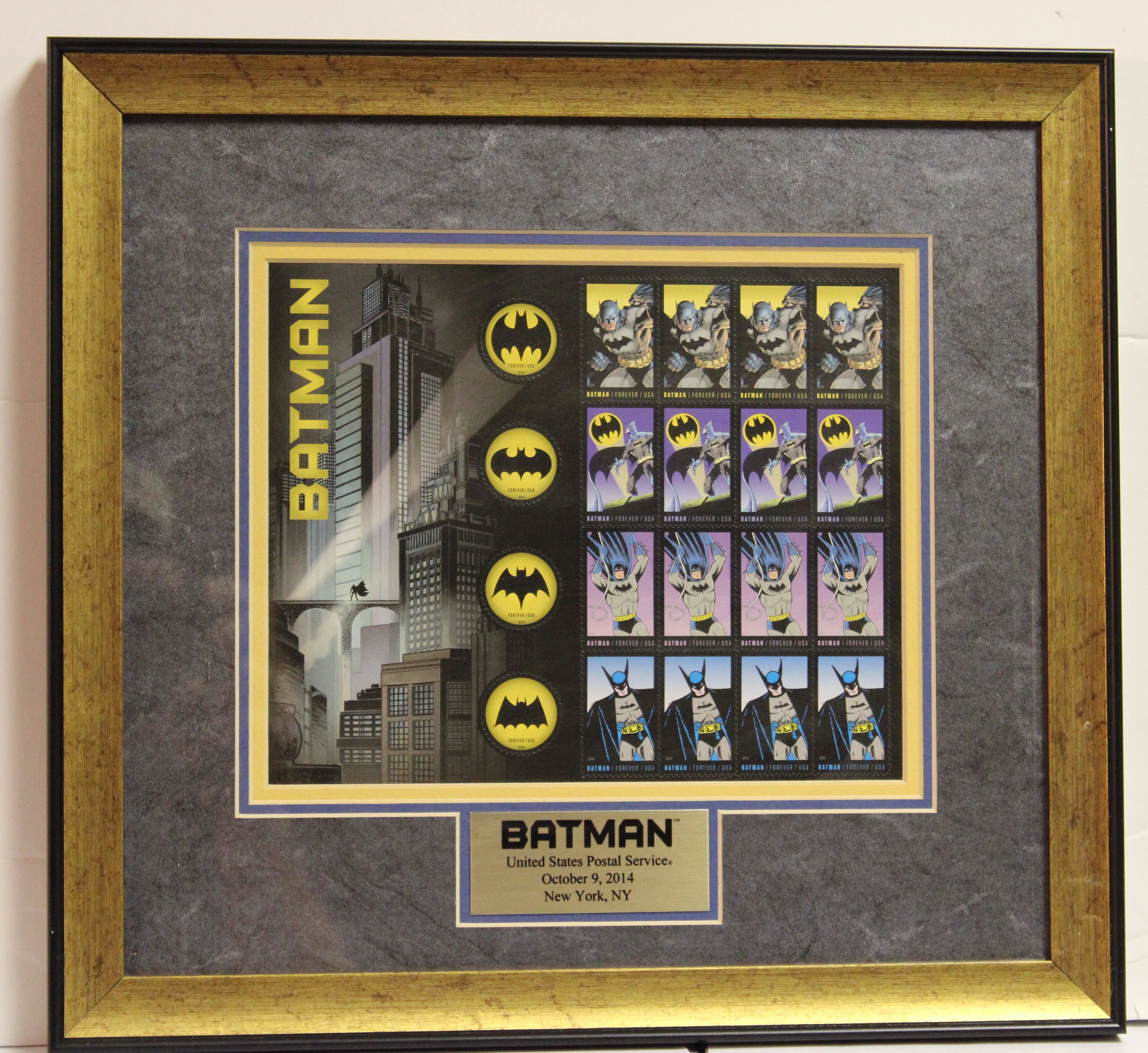Batman And Robin Stamps