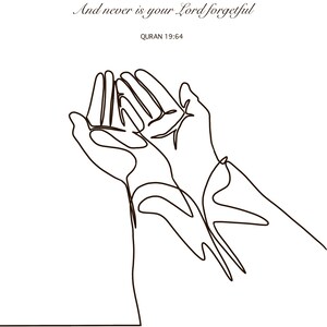 Dua Digital Print - Etsy