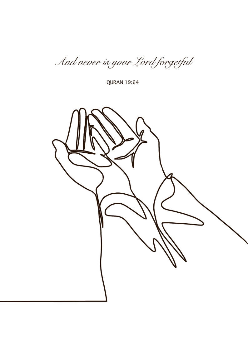 Dua Digital Print - Etsy