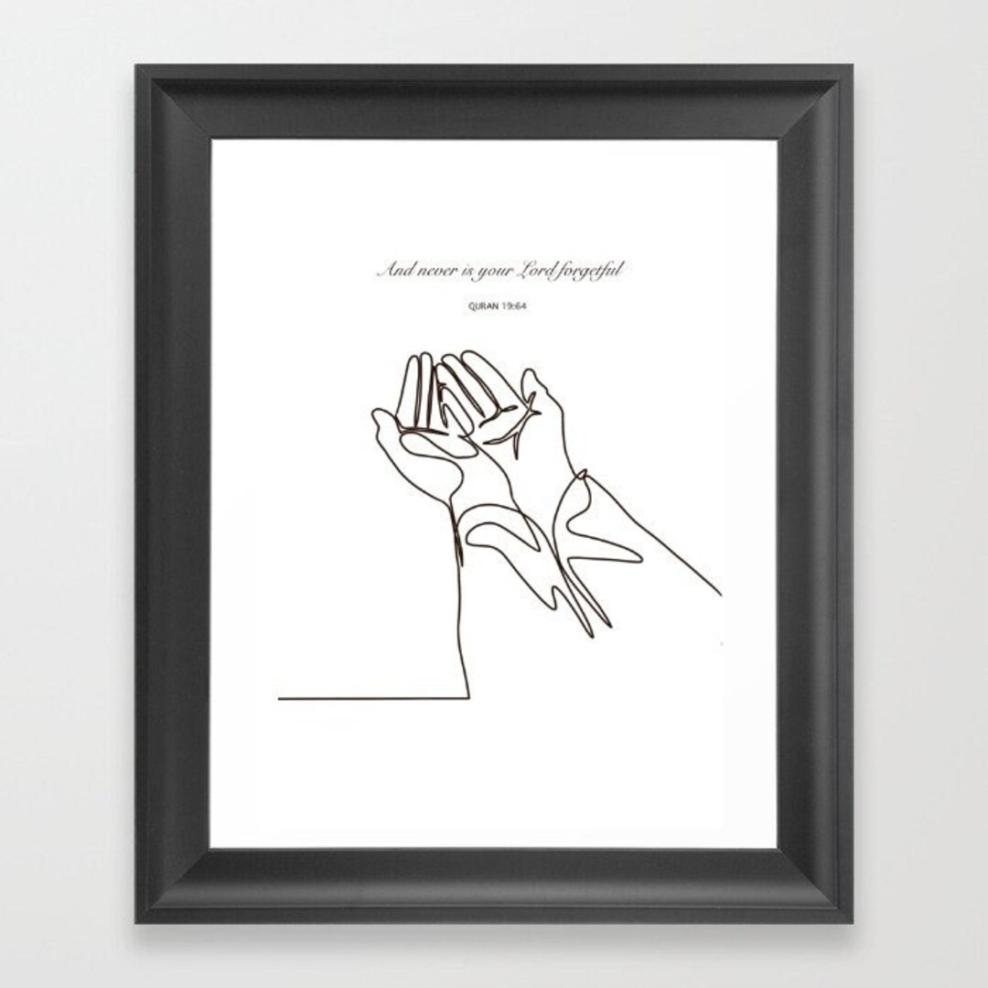 Dua Digital Print - Etsy