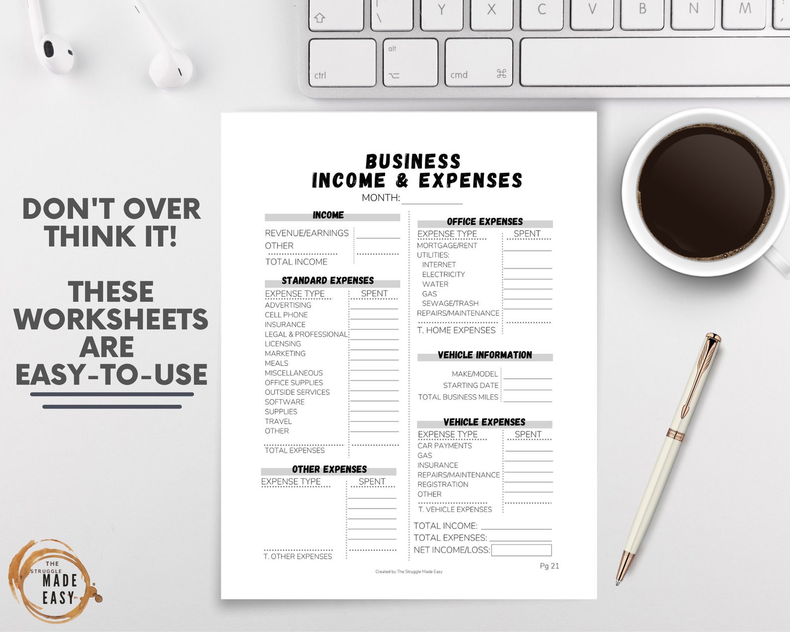 2022 Tax Return Binder Personal Small Business Tax - Etsy