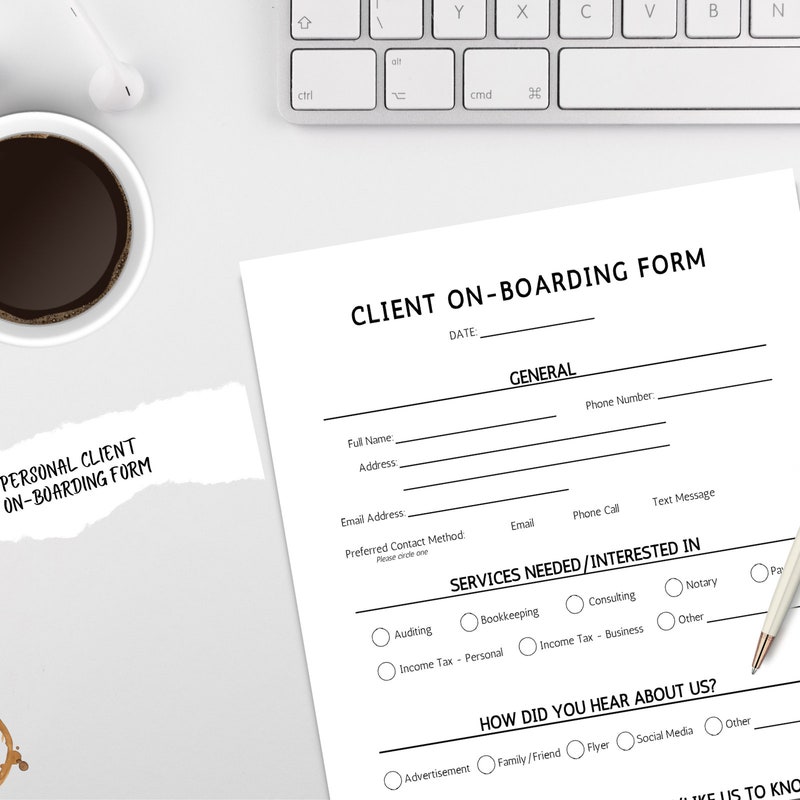 Drop off Form - Etsy