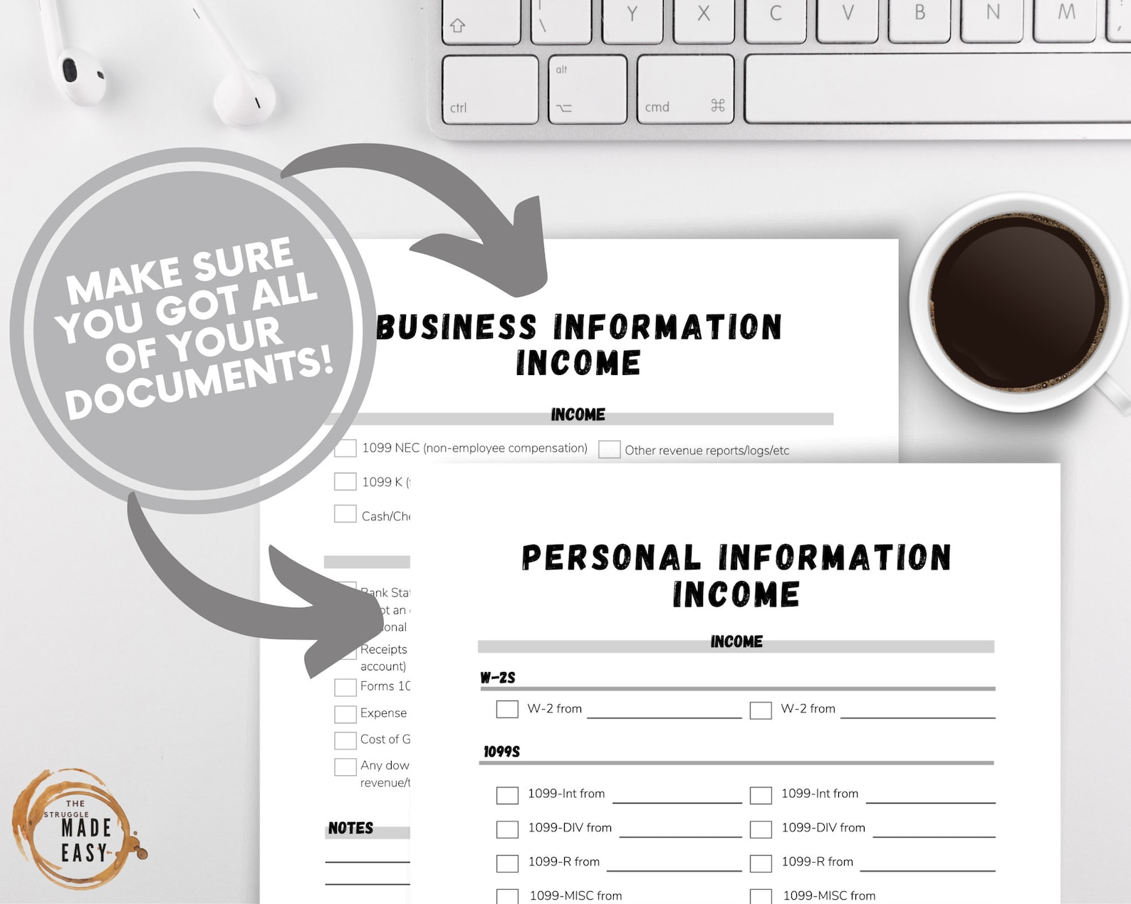 2022 Tax Return Binder Personal Small Business Tax - Etsy