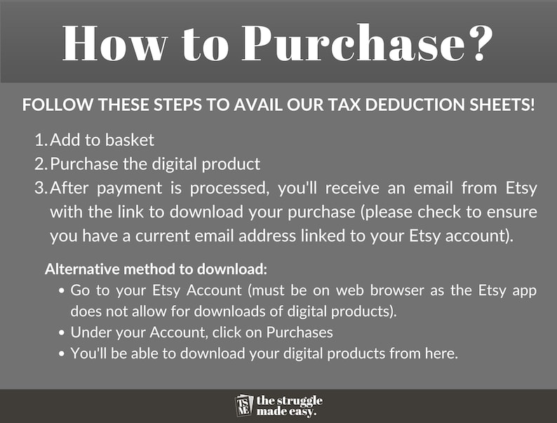 Small Business Tax Deductions Cheat Sheet Tax Write Offs List Side ...