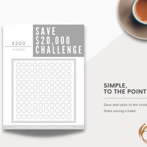 Goal Savings Tracking Printables| Color-in Worksheets| Financial ...