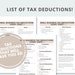 2022 Tax Return Binder Personal Small Business Tax PDF Download Tax ...