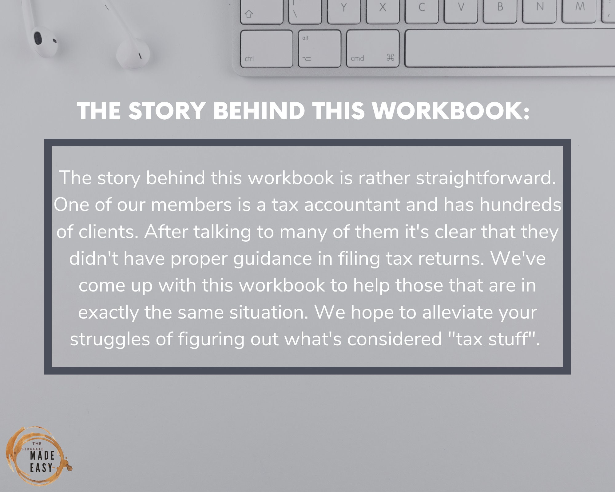 2021 Personal Tax Return Workbook Minimalistic Instant Download Tax ...