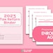 2023 Tax Return Binder Pink, Individual AND Business Tax, Tax Organizer ...