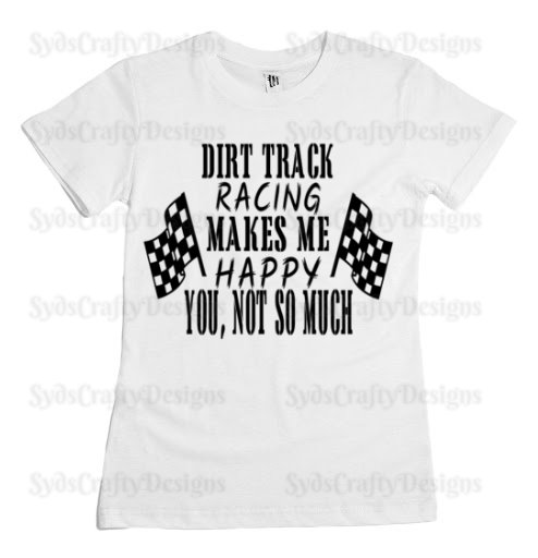 Dirt Track Racing Decal Instant Download Cricut Cut Files | Etsy