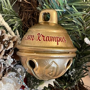 Krampus Bell Christmas / Halloween Ornament - Etsy