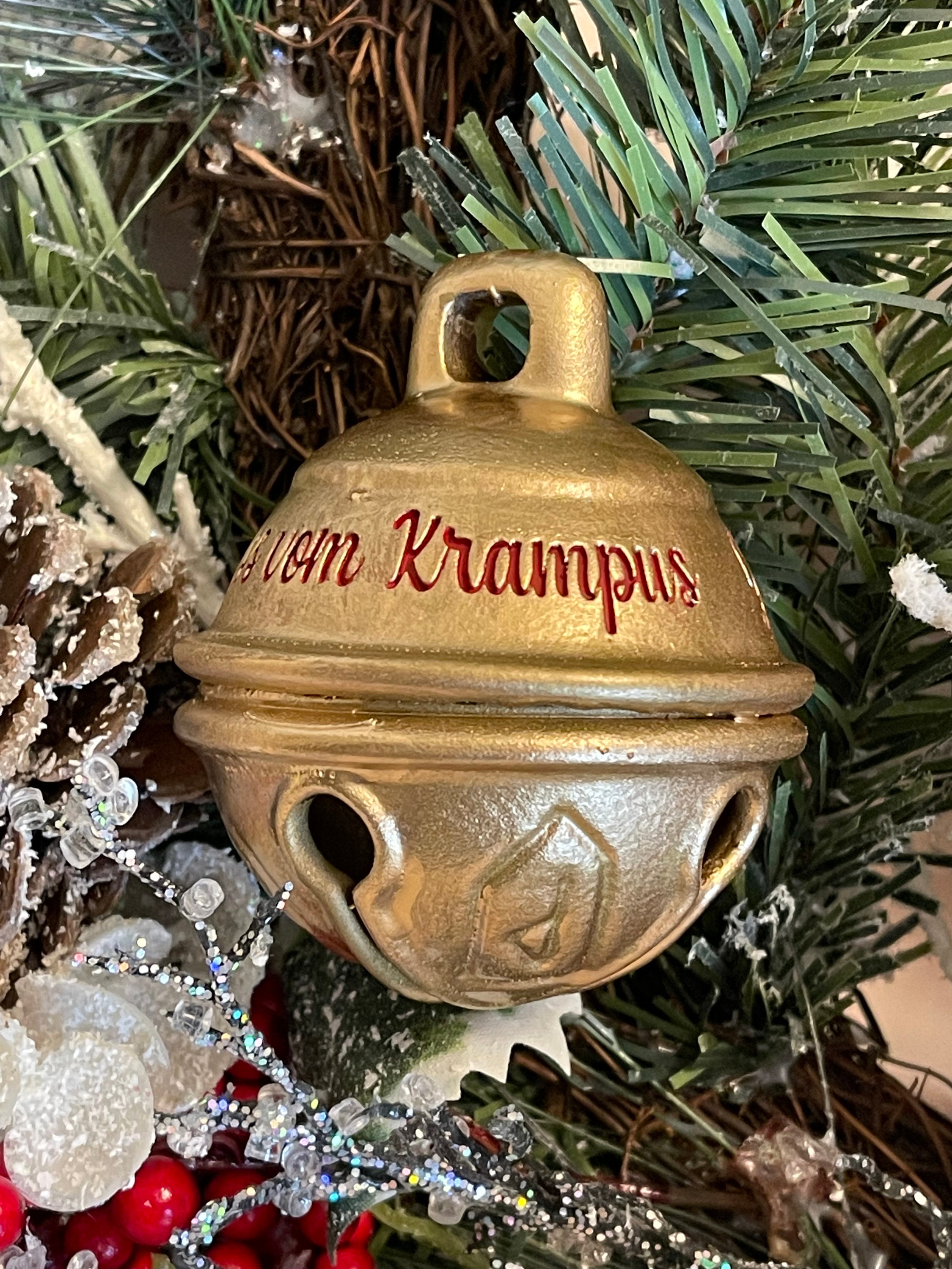 Krampus Bell Christmas / Halloween Ornament | Etsy