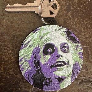 Beetlejuice Keychain / Charms! Betelgeuse, Sandworm, Dante's Inferno ...