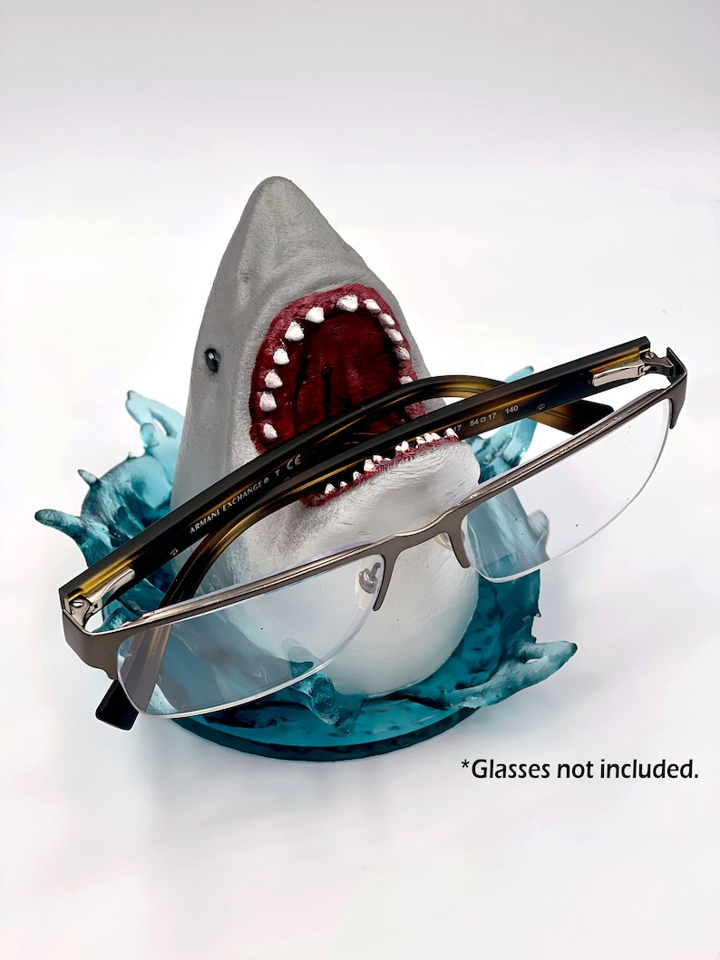 Shark Phone Stand! Glasses, Earbuds Holder - Etsy