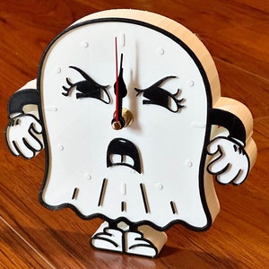 Miss Minutes Working Clock From Loki With FREE Magnet NEW Ghost Version ...