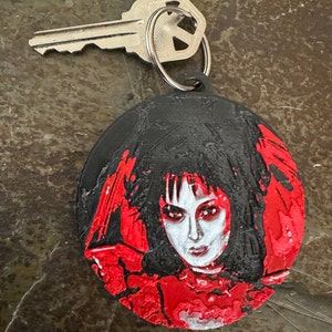 Beetlejuice Keychain / Charms! Betelgeuse, Sandworm, Dante's Inferno ...