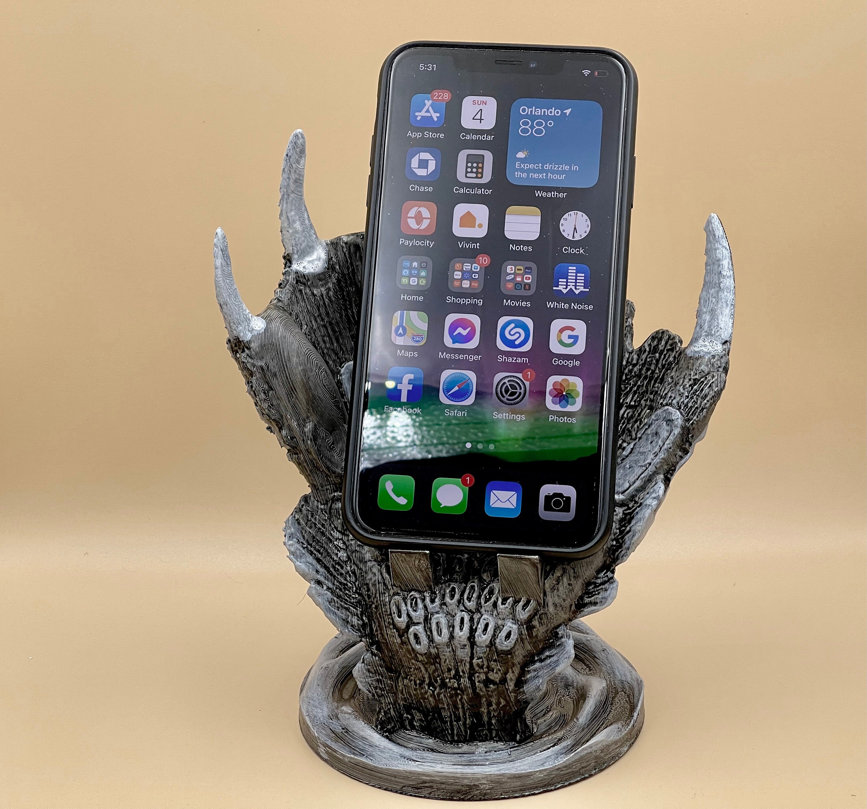 Creature Hand Cell Phone Stand Creature From the Black - Etsy