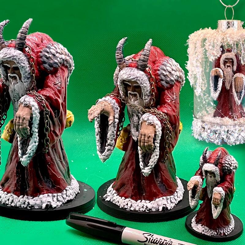 Krampus Figurine - Etsy