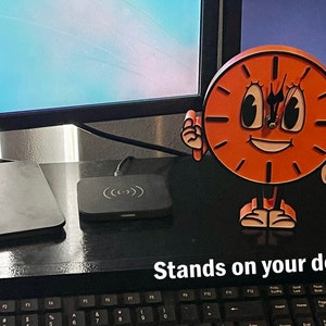 Miss Minutes Working Clock From Loki With FREE Magnet NEW Ghost Version ...