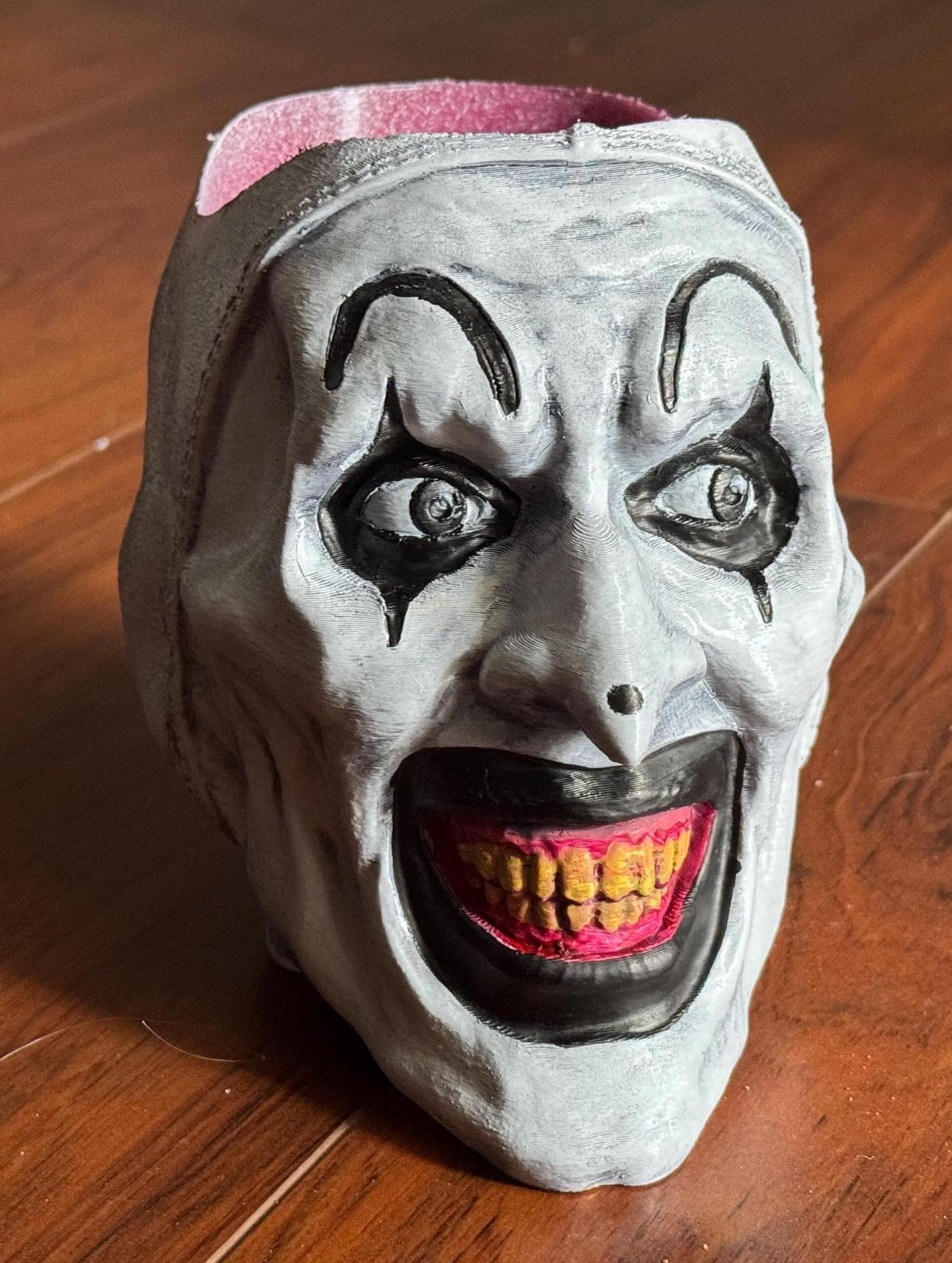 Terrifier Succulent Planter Pot, Hand Sculpted, Painted! Art the Clown ...