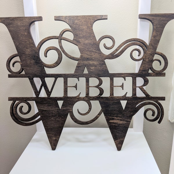Wood Monogram - Etsy