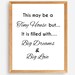 Tiny House Wall Sign, Tiny House Decor Printable, Little House ...