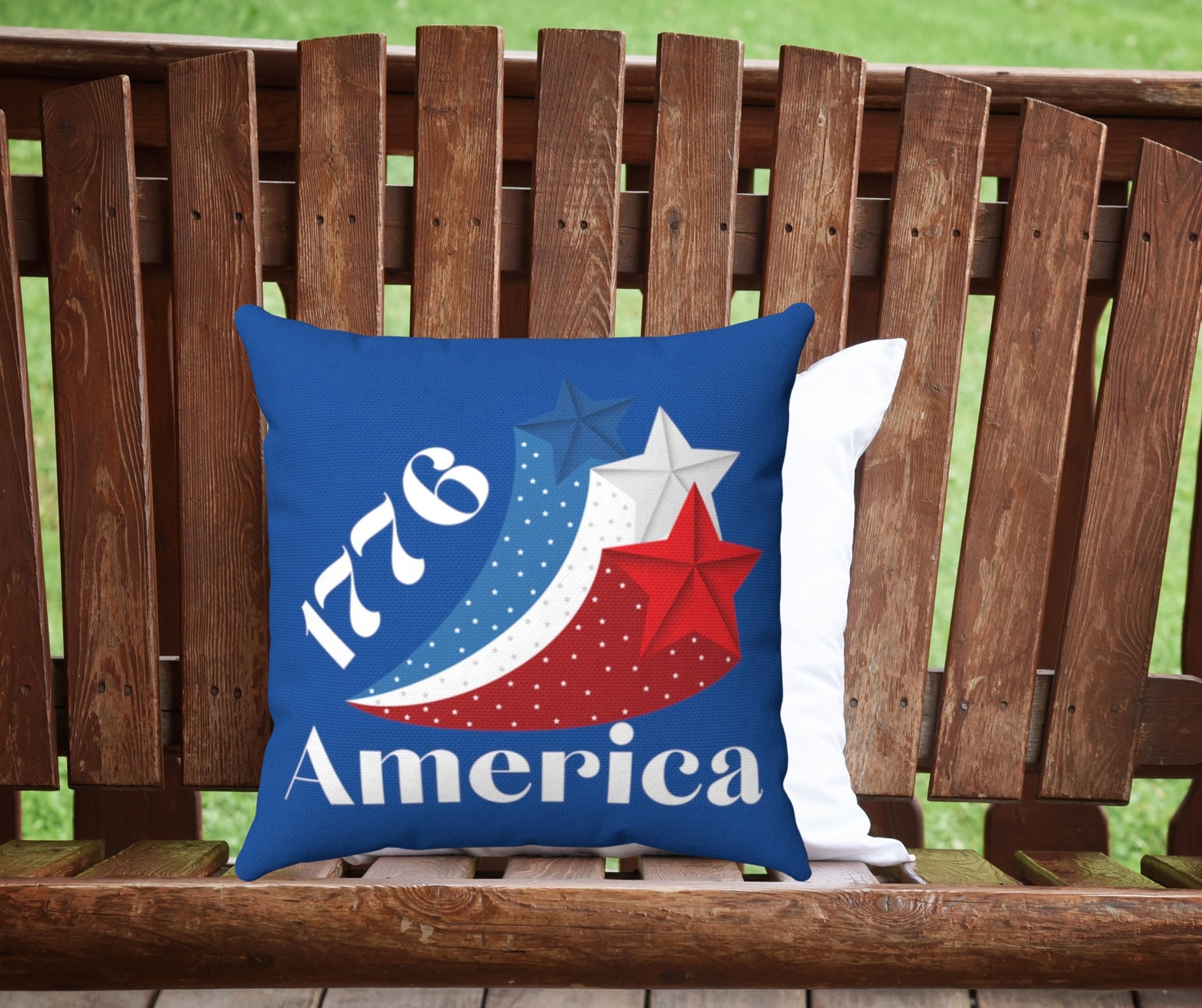 Fourth of July Pillow Cover 4th of July 1776 America Pillow - Etsy