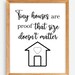 Tiny House Wall Sign, Tiny House Decor Printable, Little House ...