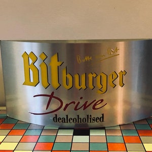 Original Bitburger Beer Sign Light From 90s. Good Conditions - Etsy