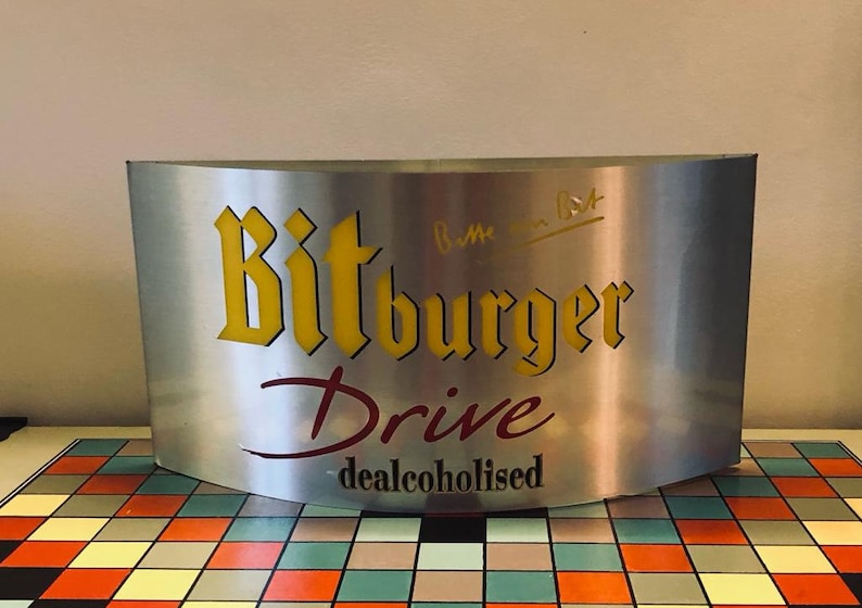 Original Bitburger Beer Sign Light From 90s. Good Conditions - Etsy