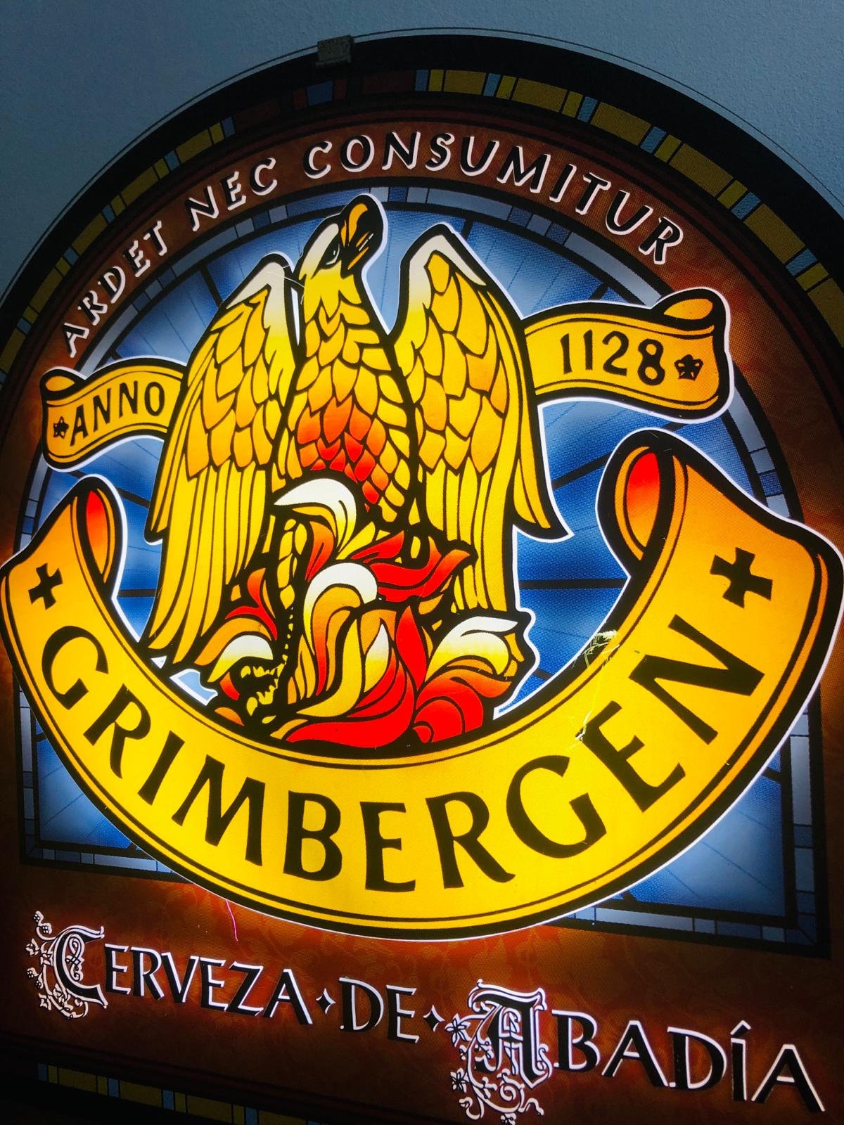 Original Grimbergen Beer Sign Light on Great Conditions - Etsy