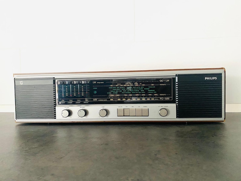 Vintage Radio Philips Decade 70s - Great Conditions - Etsy