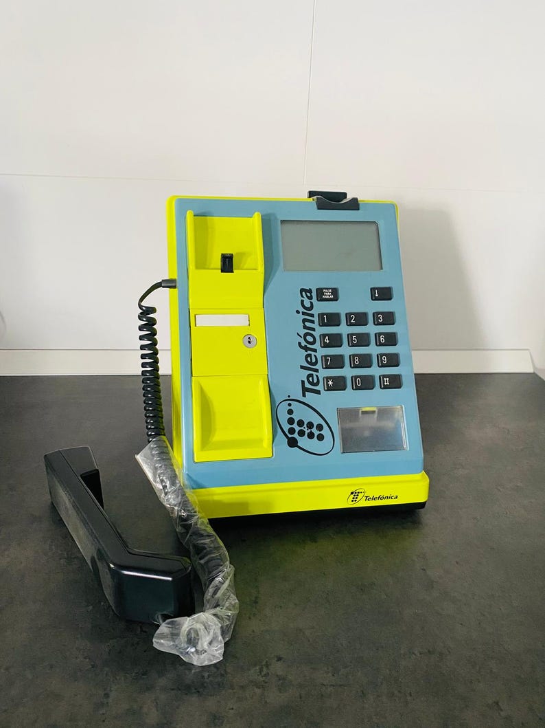 Vintage Telefonica Bar Phone Booth From 80s - Brand New - Etsy