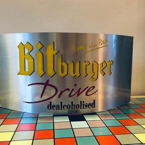 Original Bitburger Beer Sign Light From 90s. Good Conditions - Etsy