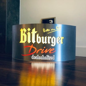 Original Bitburger Beer Sign Light From 90s. Good Conditions - Etsy