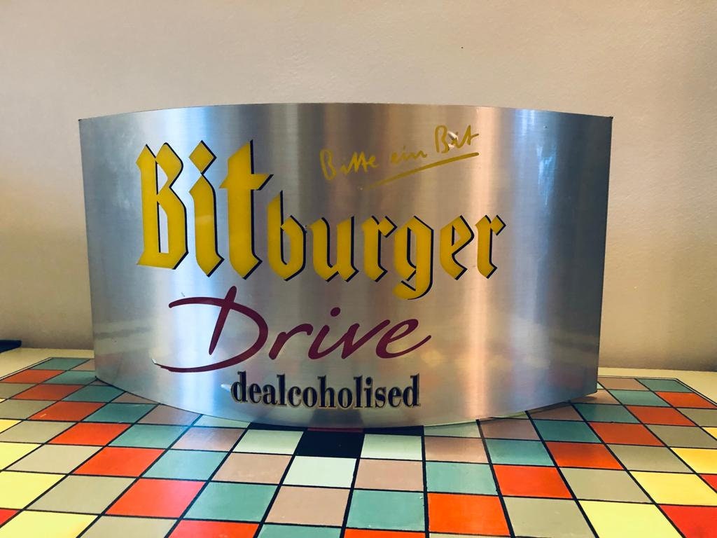 Original Bitburger Beer Sign Light From 90s. Good Conditions - Etsy