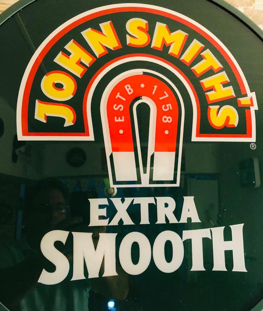 Original Johns Smiths Beer Sign Light on MINT Conditions - Etsy